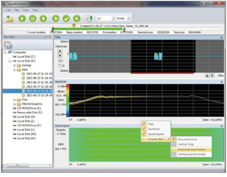 RF Signal Acquisition, Record and Playback System Solution - SALUKI