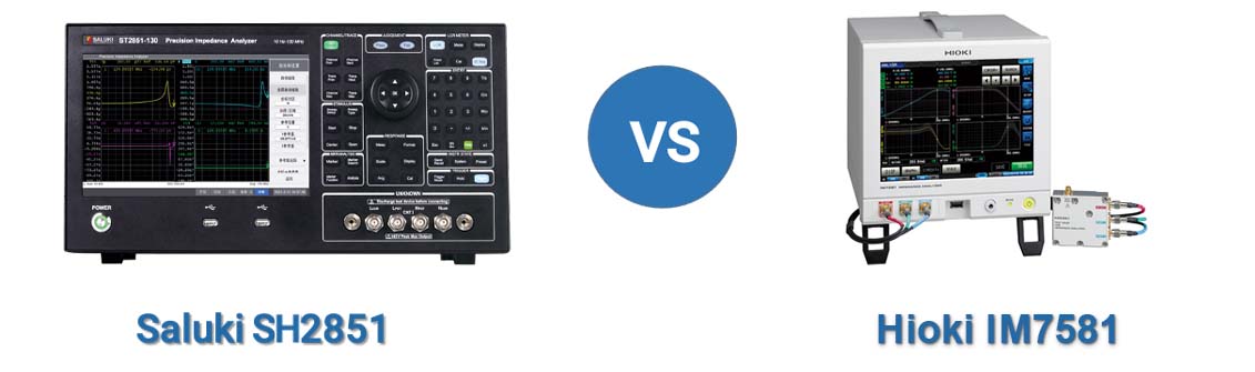 Comparison between Saluki STB8851 and Hioki IM7581 Impedance Analyzer ...