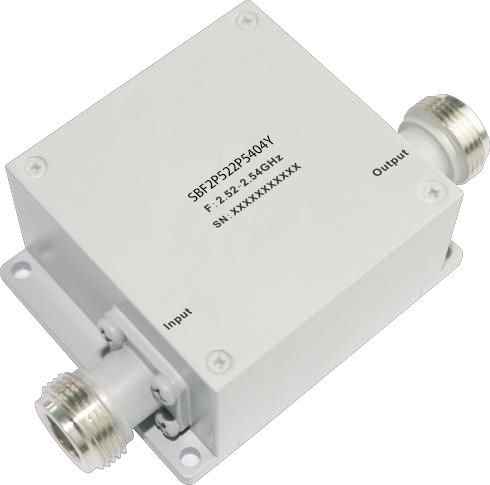 SBF2P522P5404Y Coaxial Cavity Band Pass Filter - SALUKI